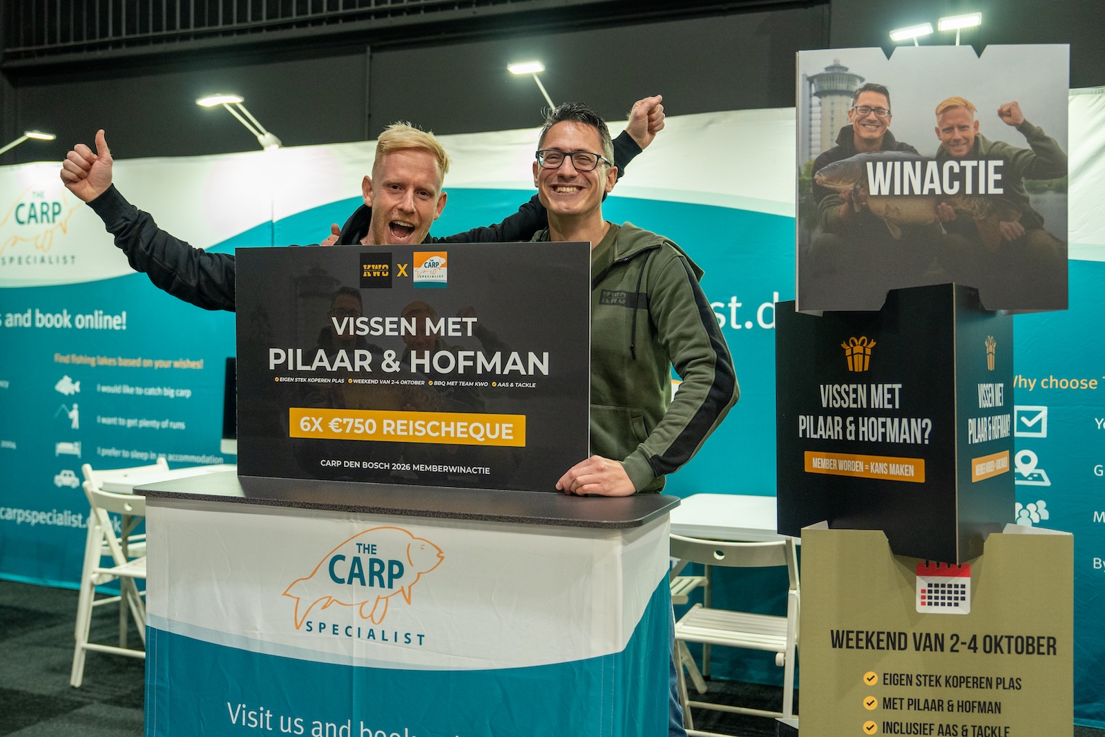 Dit zijn de WINNAARS van de “Vissen met Pilaar & Hofman” winactie – KWO